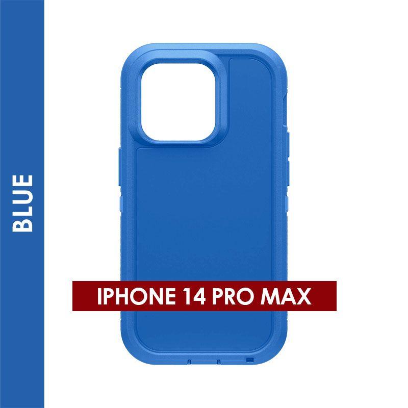 DEFENDER CASE FOR IPHONE 14 PRO MAX (BLUE) – XCELLPARTS